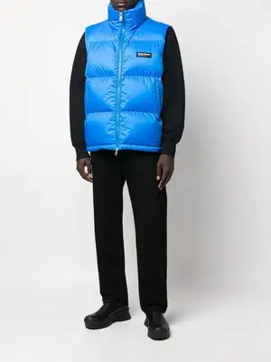 WHITESPACE Padded Gilet - Blue
