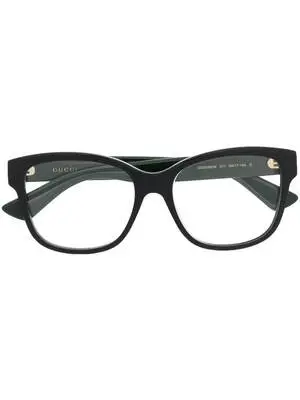 Gucci Square-frame Optical Glasses - Black
