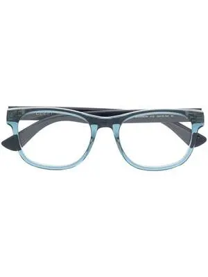 Gucci Rectangle-frame Optical Glasses - Blue