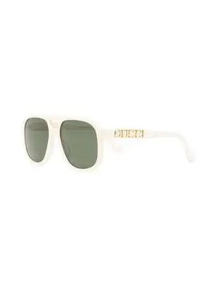 Gucci Pilot Frame Sunglasses
