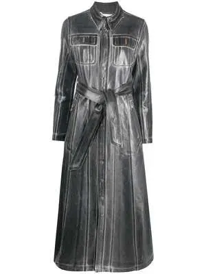 DIESEL® De-flaminty-z-fsb Shirt Dress - Grey