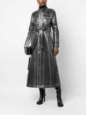DIESEL® De-flaminty-z-fsb Shirt Dress - Grey
