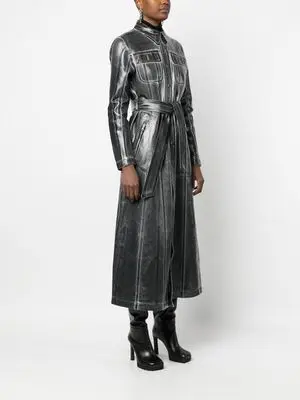 DIESEL® De-flaminty-z-fsb Shirt Dress - Grey