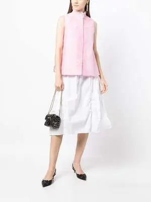 Shiatzy Chen Lace Collar Vest