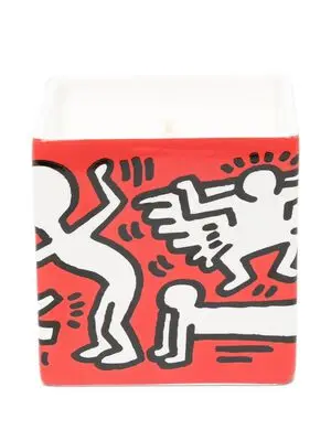 LIGNE BLANCHE X Keith Haring 'white On ' Candle