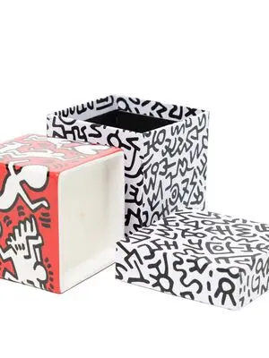 LIGNE BLANCHE X Keith Haring 'white On ' Candle