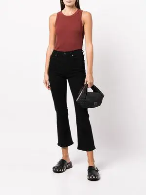 Citizens Of Humanity Isola Cropped Bootcut Jeans