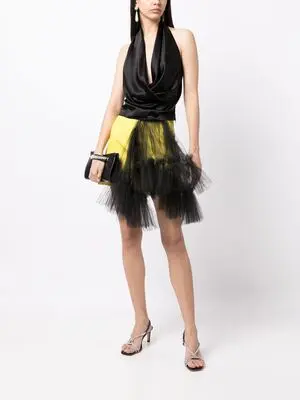ACT Nº1 Tulle Panel Mini Skirt