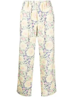 Jacquemus Floral-print Trousers
