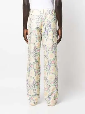 Jacquemus Floral-print Trousers