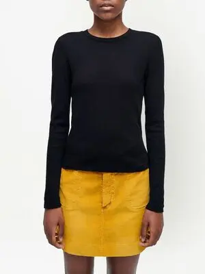 RE/DONE 90s Baby Long-sleeve Jumper - Black