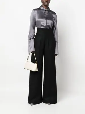 Bite Studios High-waisted Wide Leg Trousers
