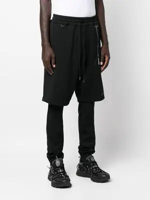 MASTERMIND WORLD Layered Deck Shorts With Leggings