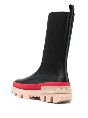 Moncler Chelsea Boots - Black