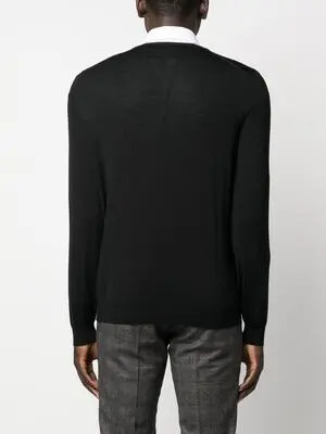 ZANONE Crew-neck Long-sleeve Jumper - Black