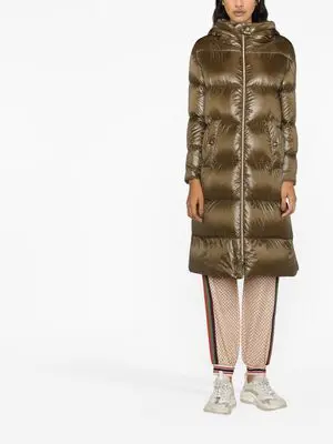 Herno Quilted Padded Coat - Green