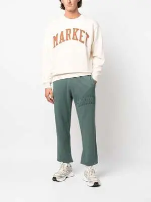 MARKET Embroidered Logo Sweatshirt - Neutrals