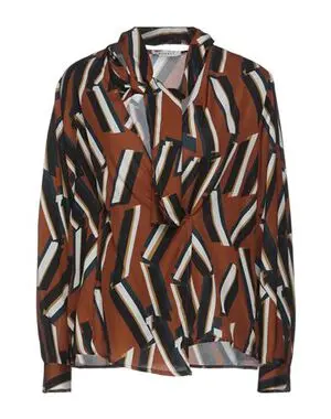 MARIELLA ROSATI Multicolor Patterned Top - Brown