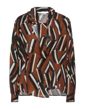 MARIELLA ROSATI Multicolor Patterned Top - Brown