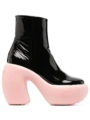 HAUS OF HONEY Honey Bubble Heeled Boots