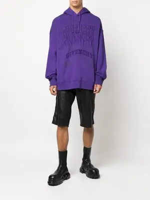 Givenchy Logo-embroidered Cotton Hoodie