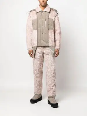 CRAIG GREEN Textured Straight-leg Trousers
