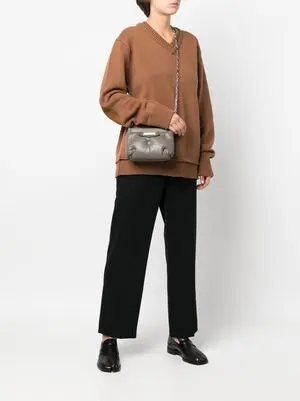 MAISON MARGIELA Mini Glam Slam Crossbody Bag - Grey