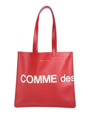 Comme Des Garçons Cow Leather Shopper Bag - Red