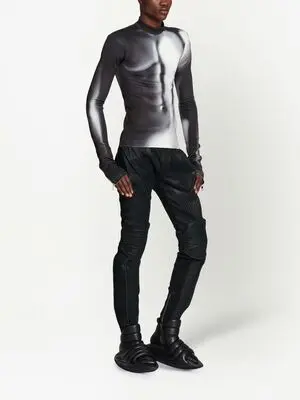 Balmain Body-print Long-sleeve T-shirt