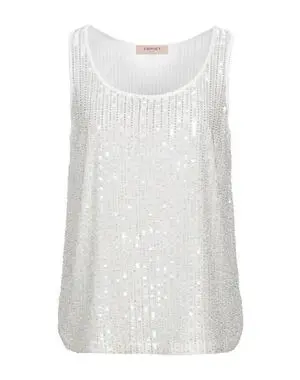 TWINSET Tulle Top - White