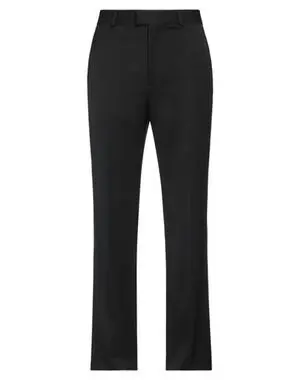 Valentino Garavani Straight Leg Virgin Wool Pants - Black