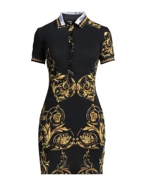 Versace Mini T-shirt Dress - Black