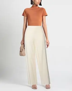 Liviana Conti Wide-leg Pants - Beige