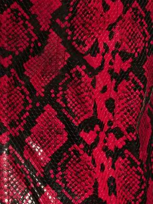 Miaou Chuck Faux Python Leather Corset