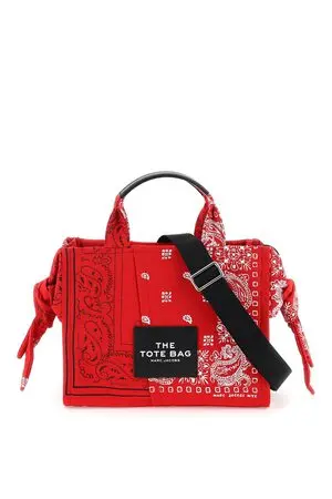 Marc Jacobs MARC JACOBS THE TOTE BAG BANDANA SMALL - Red