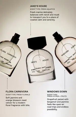 HENRY ROSE Flora Carnivora Jasmine + Vetiver Eau De Parfum