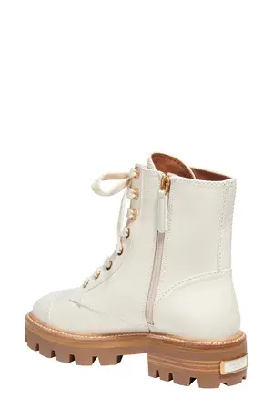 Kate Spade New York Merritt Lug Sole Bootie - Halo White