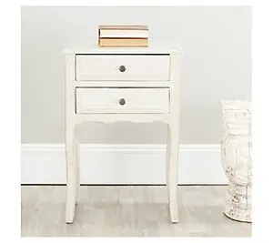 SAFAVIEH Lori End Table With 2 Storage Drawers