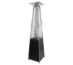 NORTHLIGHT Pyramid Glass Tube Outdoor Gas Patio Heater - One-color