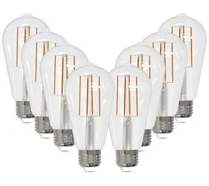 BULBRITE 8.5w Cool White St18 Led Light Bulbs 8 K - One-color