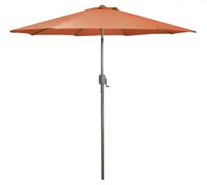 NORTHLIGHT 9' Outdoor Patio Umbrella W/hand Cra K & Tilt - One-color