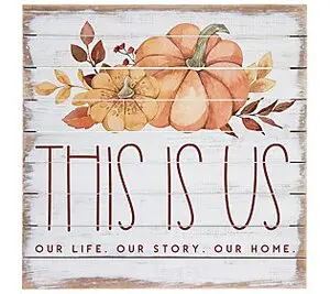 SINCERE SURROUNDINGS 14' This Is Us Pumpkin Per Fect Pallet - One-color