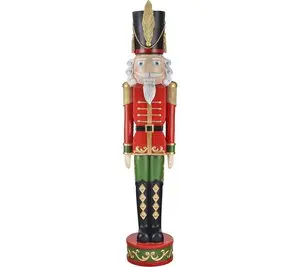 HAUTE DECOR 48' Red And Green Christmas Nutcrac Ker - One-color