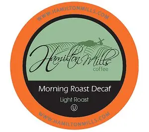 TWO RIVERS COFFEE Hamilton Mills 40-count Morning Roast Decaf Cof Fee Pods - One-color