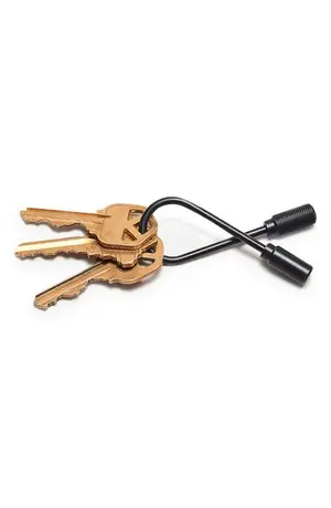 CRAIGHILL Closed Helix Key Ring - Vapor Black