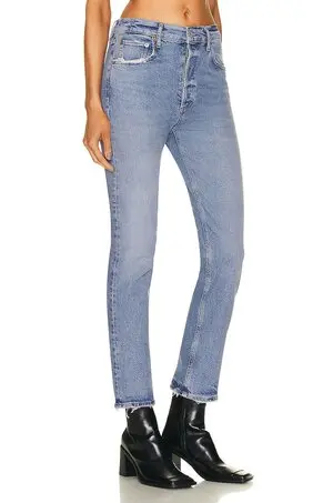 AGOLDE Riley Long Straight Jeans
