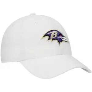 '47 Baltimore Ravens Clean Up Adjustable Hat - White