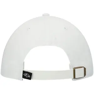 '47 Baltimore Ravens Clean Up Adjustable Hat - White