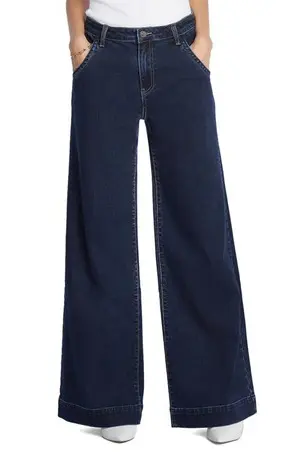 WASH LAB DENIM Daily Trousers - Dark Blue