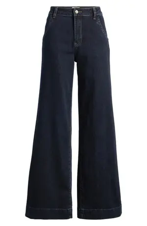 WASH LAB DENIM Daily Trousers - Dark Blue